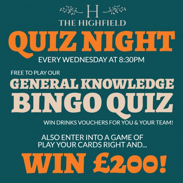 The Highfield Pub – The Highfield Hotel